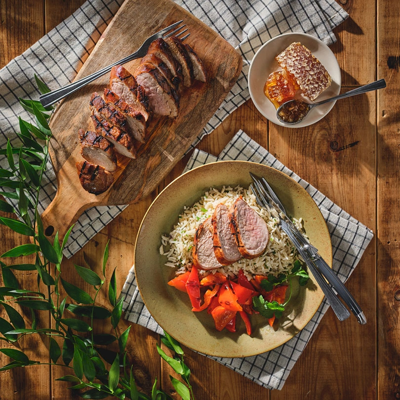 Honey Soy Grilled Pork Tenderloin - EcoPork.ca